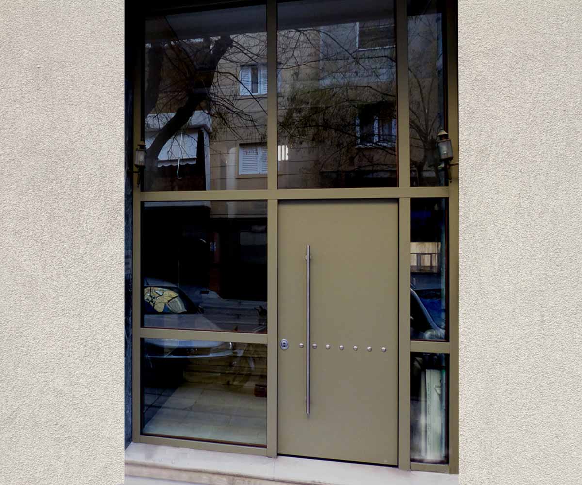 Πόρτες εισόδου πολυκατοικίας | Πόρτες Ασφαλείας Siamo